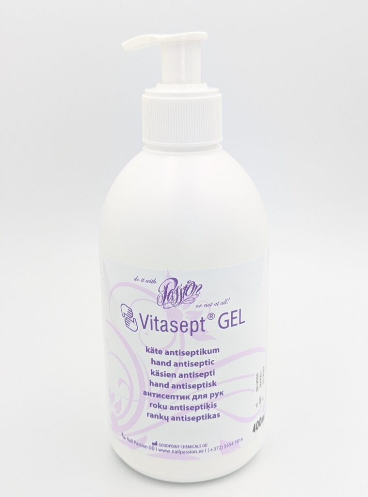 Vitasept® Gel 400ml (EXP 03.2024) - Nail Passion OÜ
